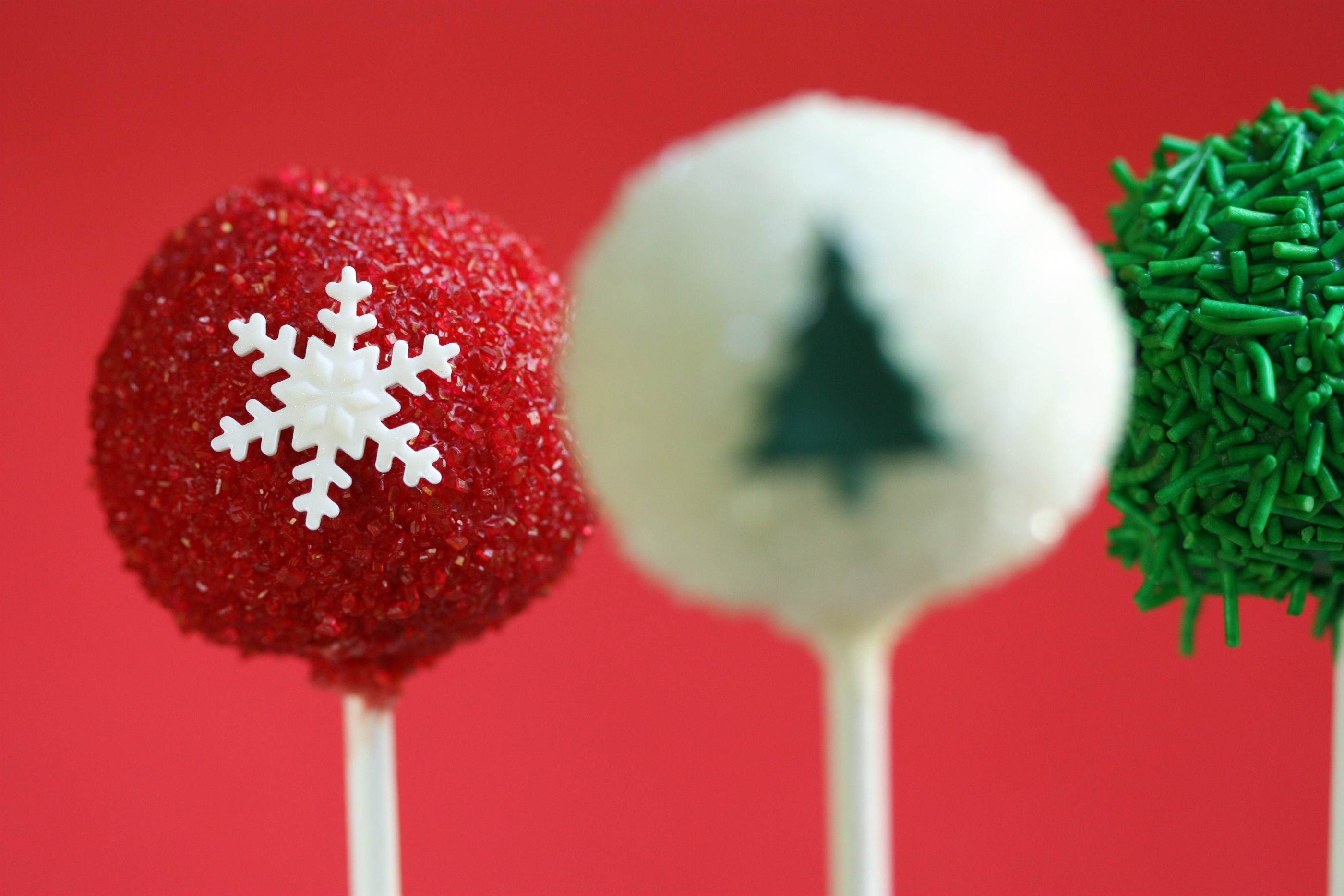 Christmas Cake Pops