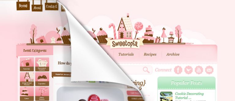 Sweetopia Launches New Site Design! | Sweetopia