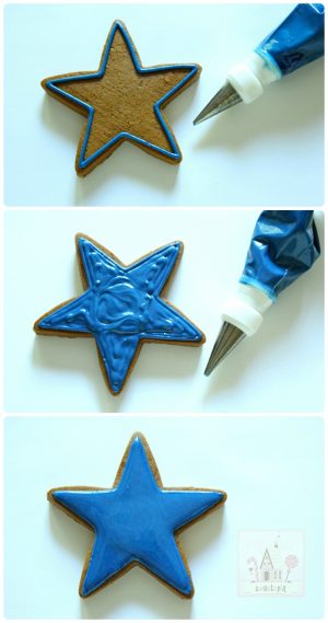 how to decorate a cookie with royal icing | Sweetopia