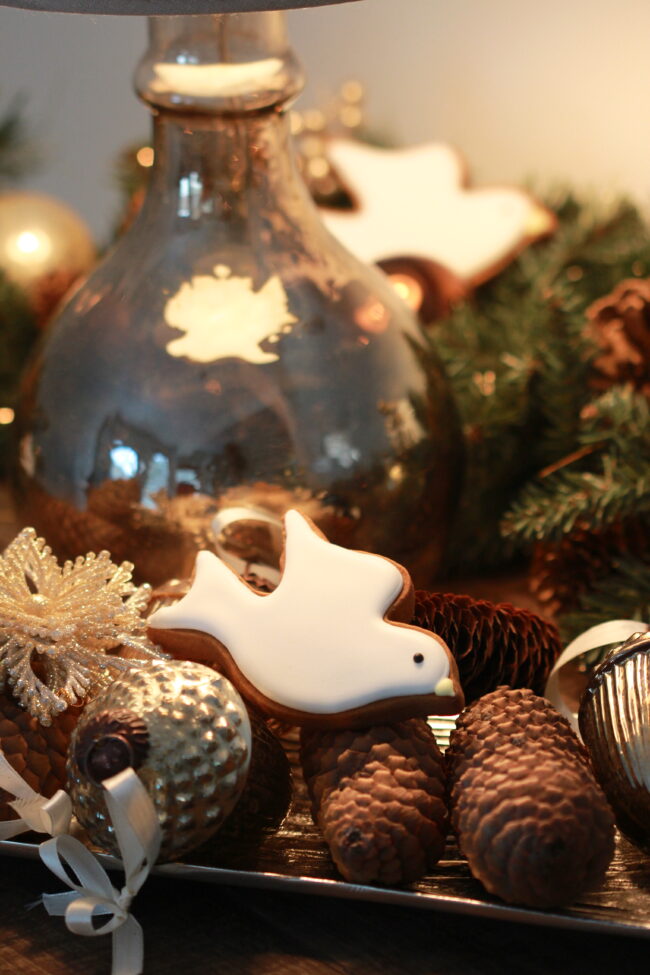 Dove Decorated Cookies & Holiday Decorating