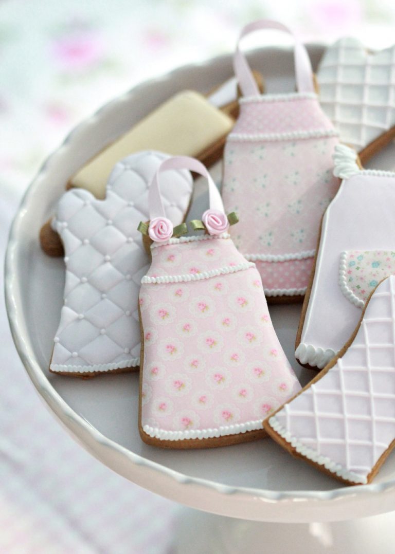 Baking and Kitchen Themed Decorated Cookies