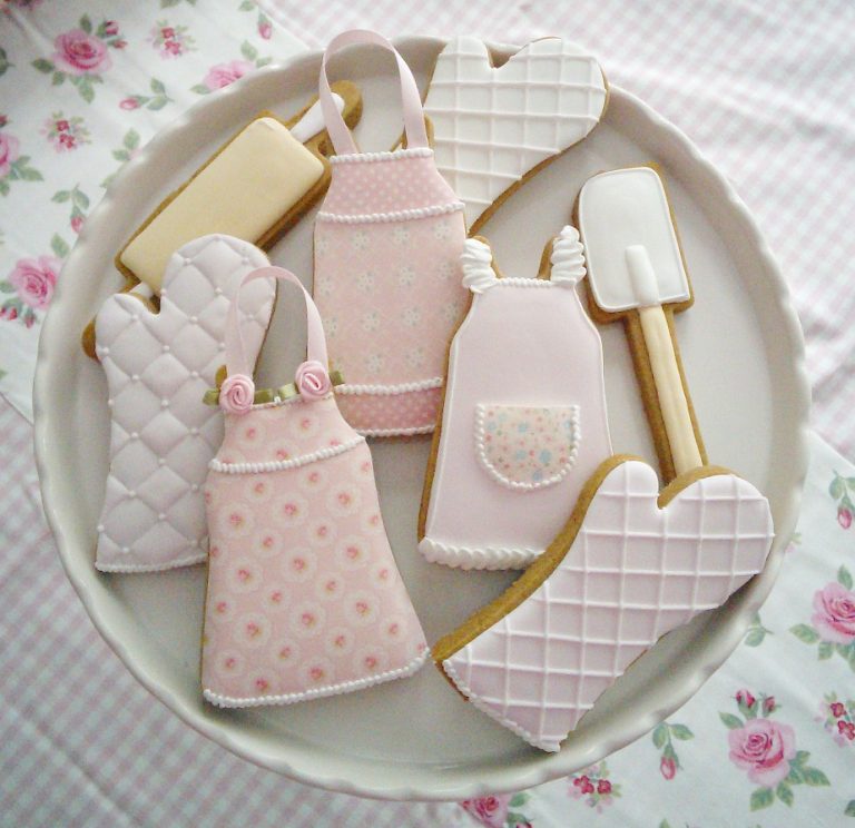 Baking and Kitchen Themed Decorated Cookies