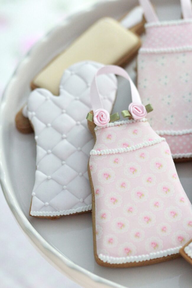 Baking and Kitchen Themed Decorated Cookies