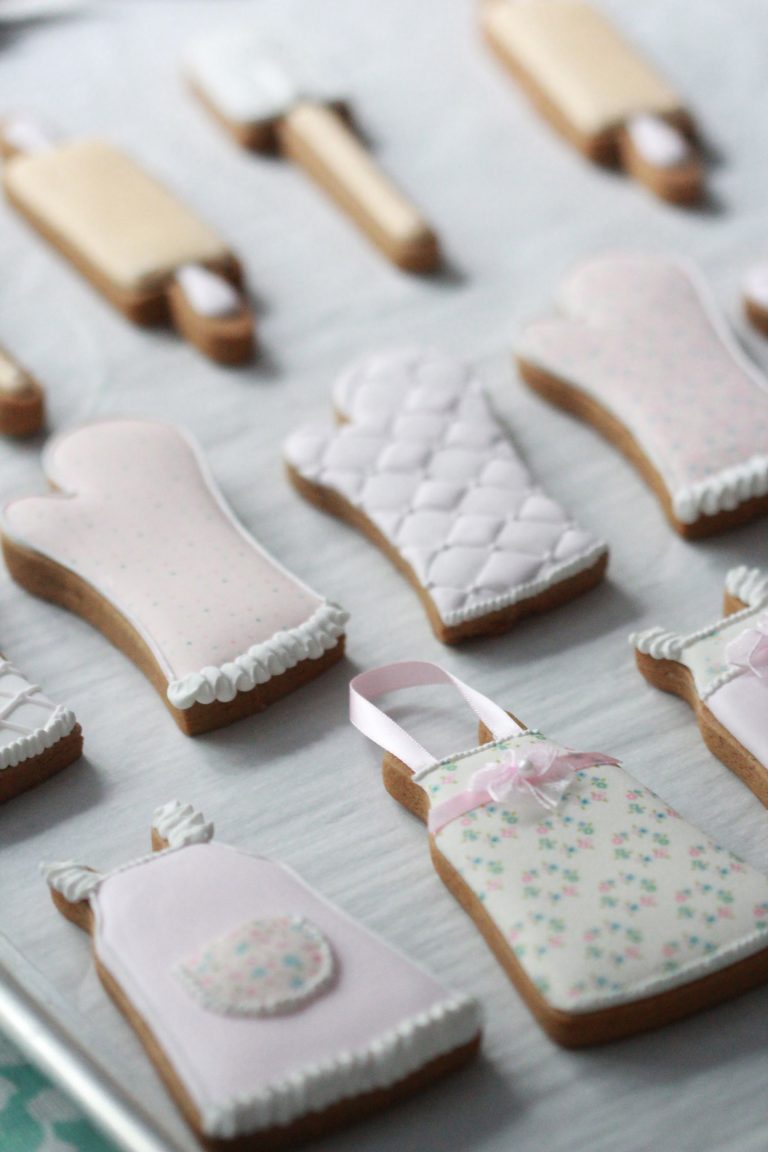 Baking and Kitchen Themed Decorated Cookies