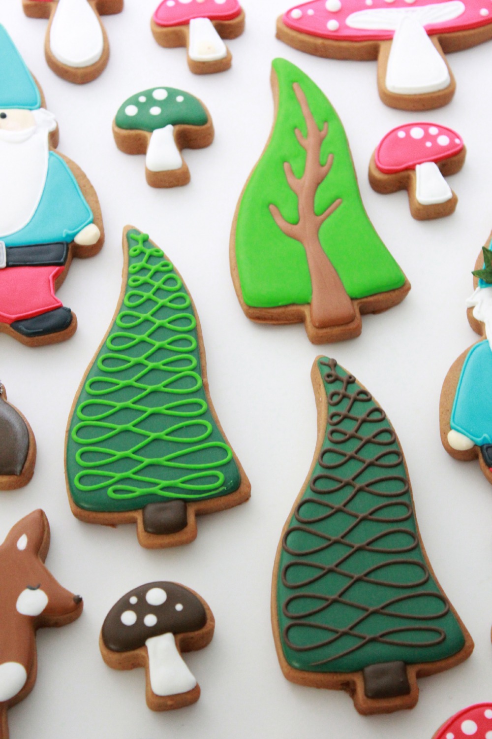 Woodland Decorated Cookies | Sweetopia