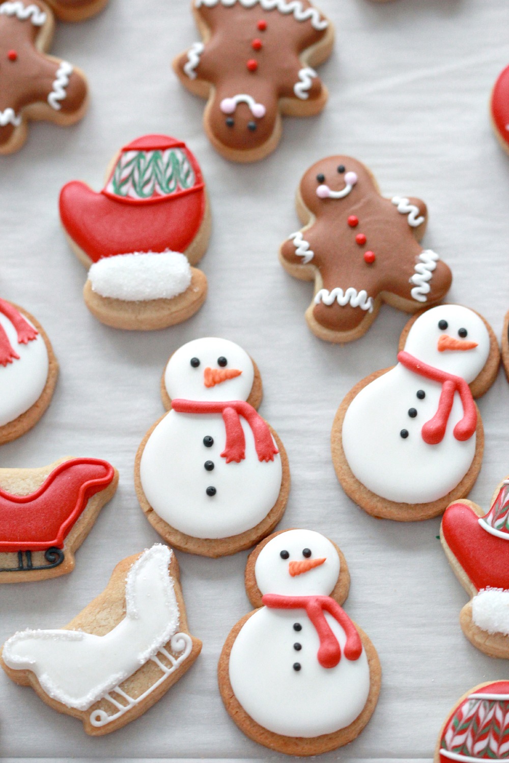 Mini Decorated Christmas Cookies Sweetopia