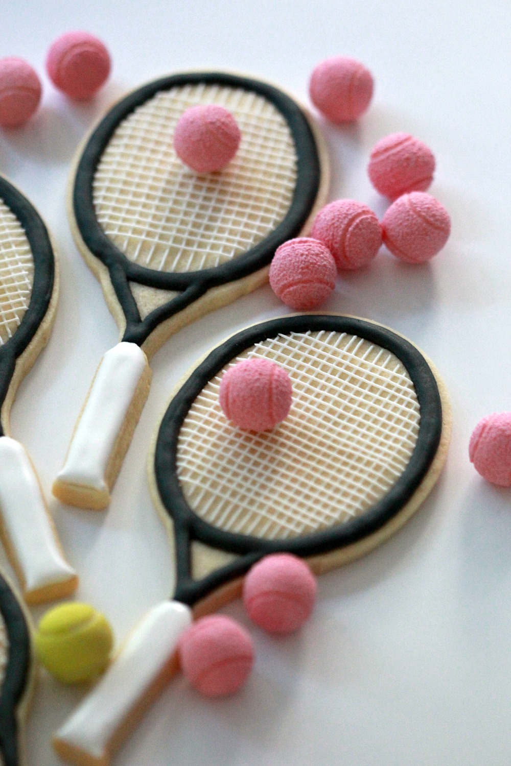 tennis racket cookies | Sweetopia