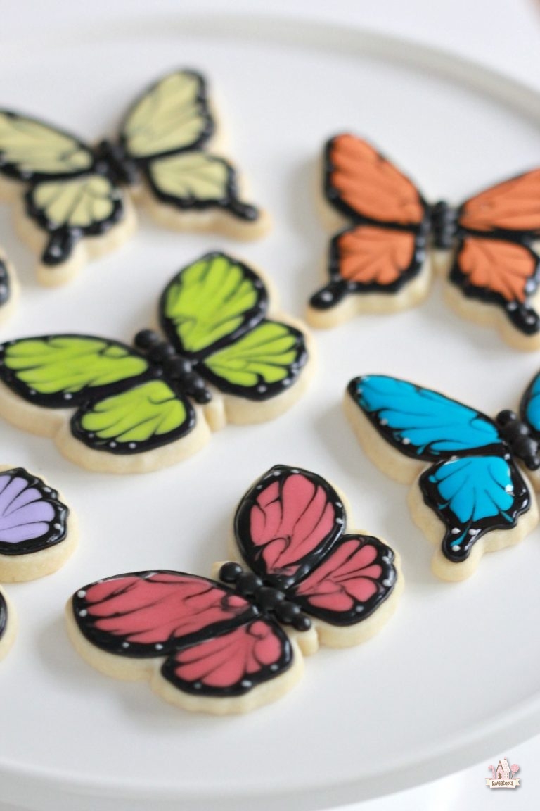 {Video} How to Decorate Butterfly Cookies