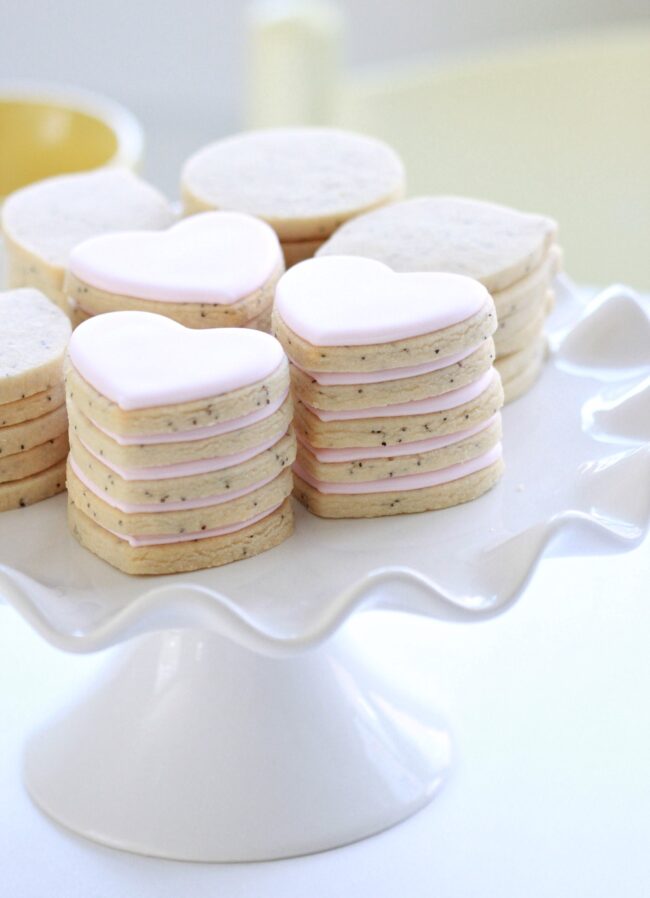 Lemon Poppy Seed Cut Out Cookie Recipe
