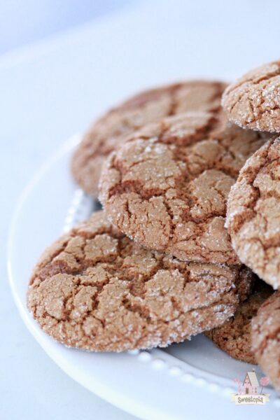 Ginger Crinkle Cookie Recipe