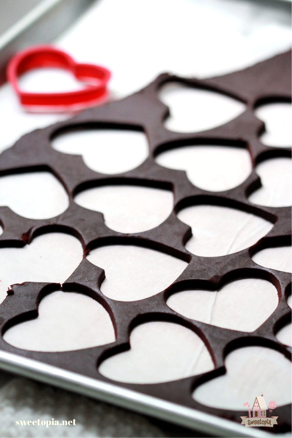 Red Velvet Cut Out Cookie Recipe
