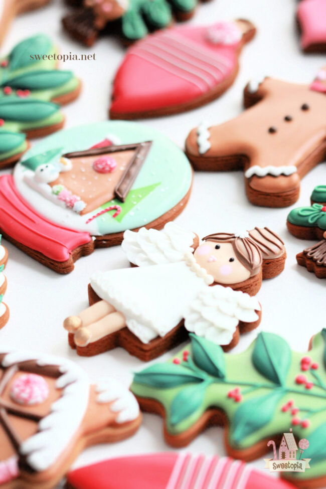 Royal Icing Decorated Christmas Cookies