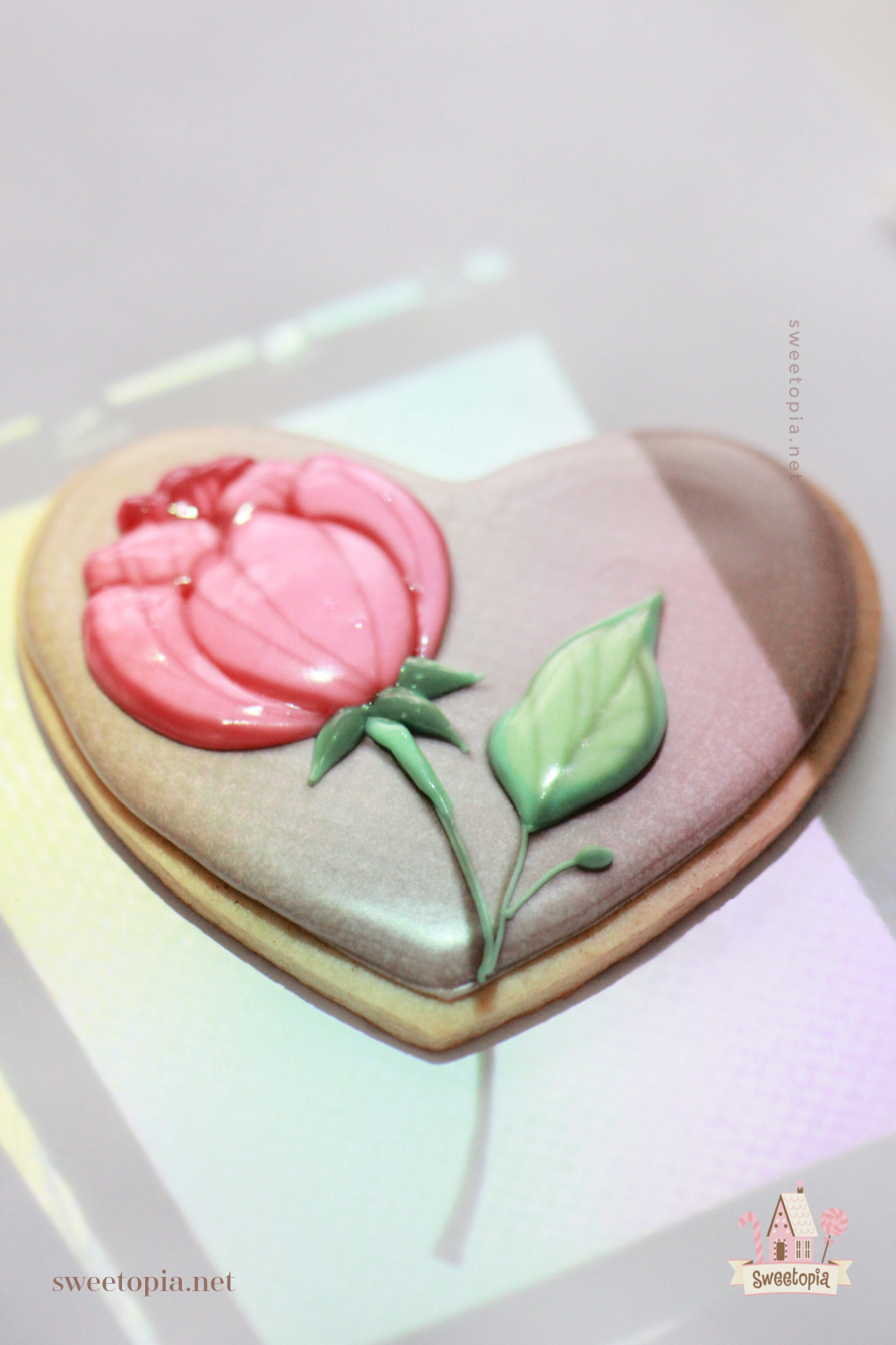 rose-bud-cookie | Sweetopia