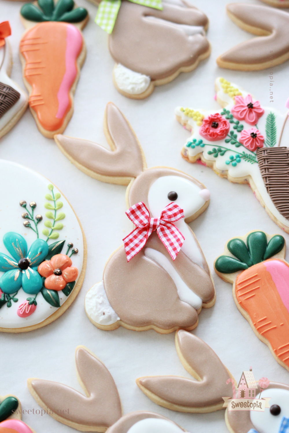 (Video) Decorating Easter or Spring Cookies with Royal Icing | Sweetopia