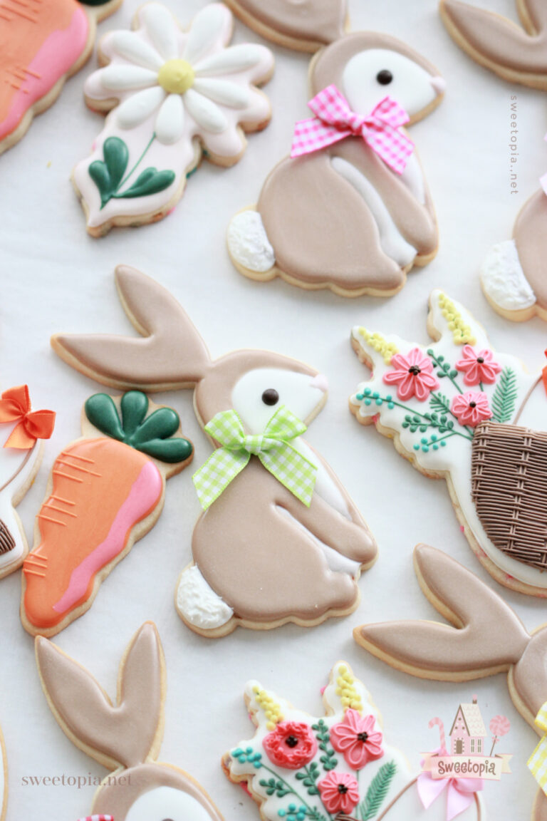 (Video) Decorating Easter or Spring Cookies with Royal Icing | Sweetopia