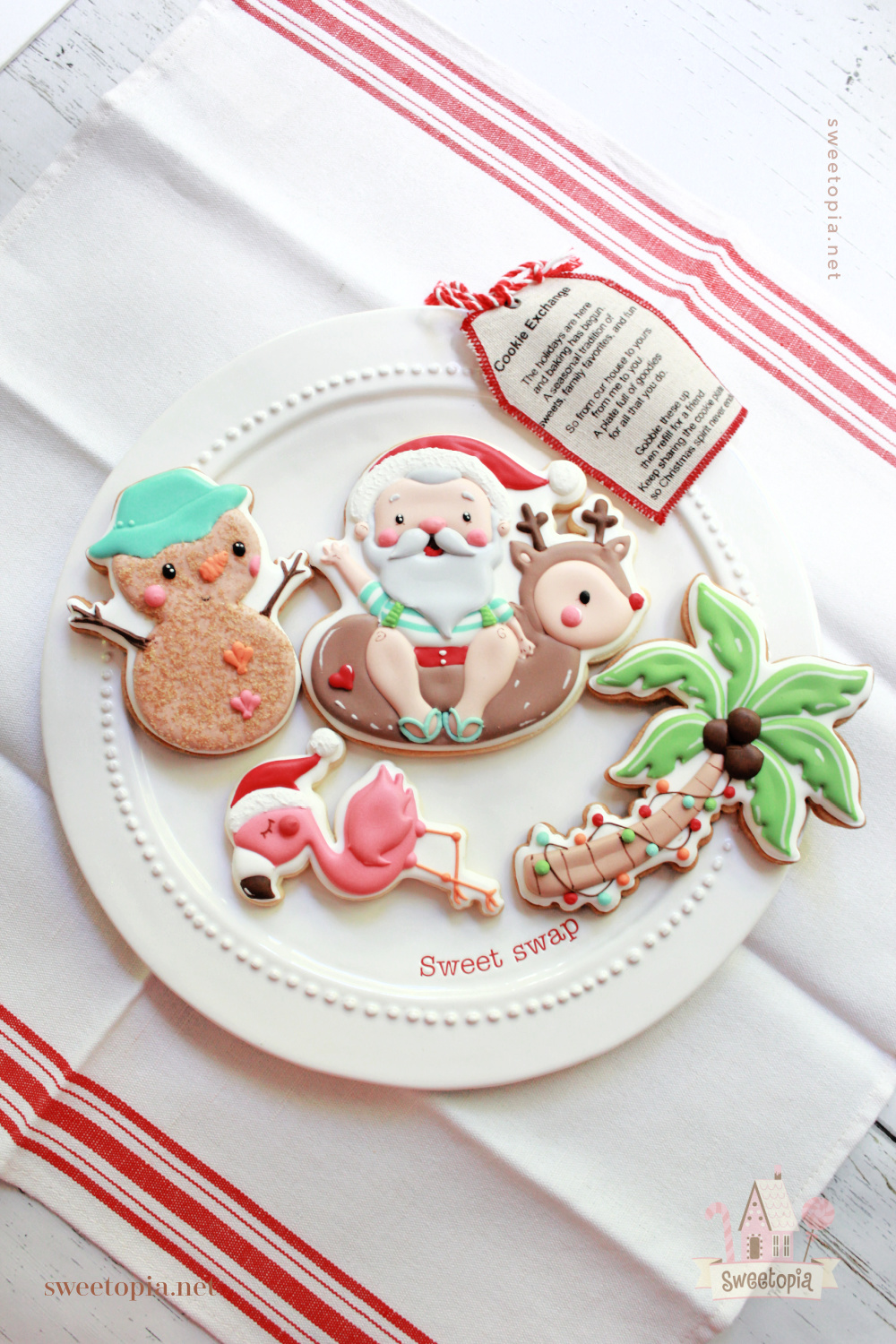 Christmas in July Royal Icing Decorated Cookies on Sweetopia | Sweetopia